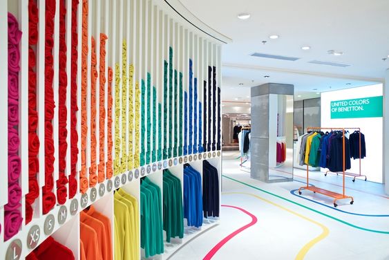 Color Block, arma poderosa en visual merchandising