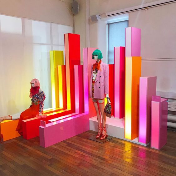 Color Block, arma poderosa en visual merchandising