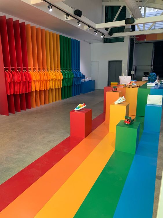 Color Block, arma poderosa en visual merchandising